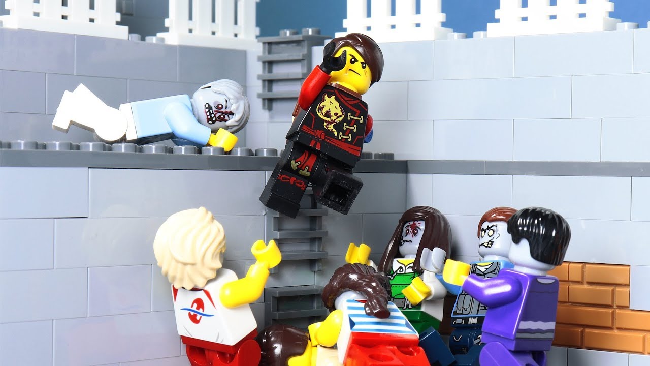 Lego Zombies Apocalypse Ninja Parkour Fail - YouTube