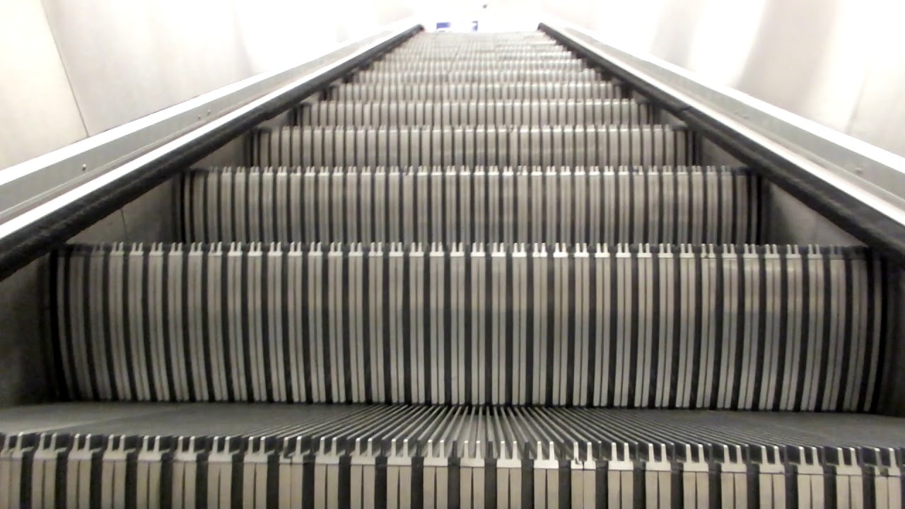 Montgomery escalators (rebuilt in 2017) - YouTube