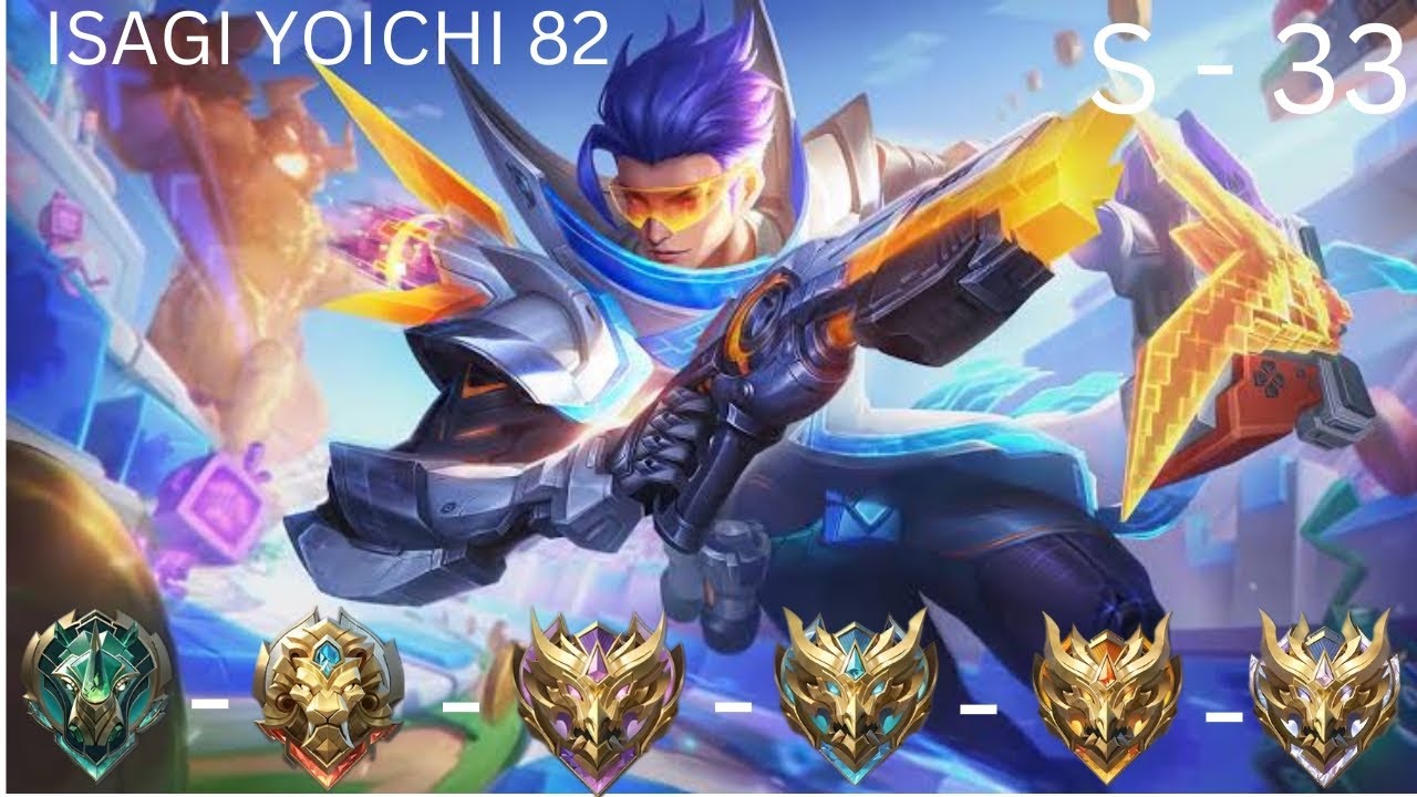 ISAGI SOLO RANK EPIC TO MYTHIC IMMORTAL RECOMMENDED FAST FARM OBJECTIVE ...