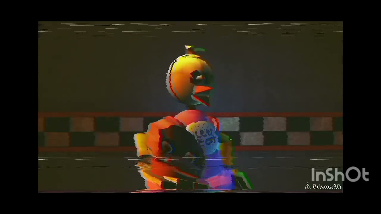 vintage chica test [fnaf/prisma3d/vhs] - YouTube