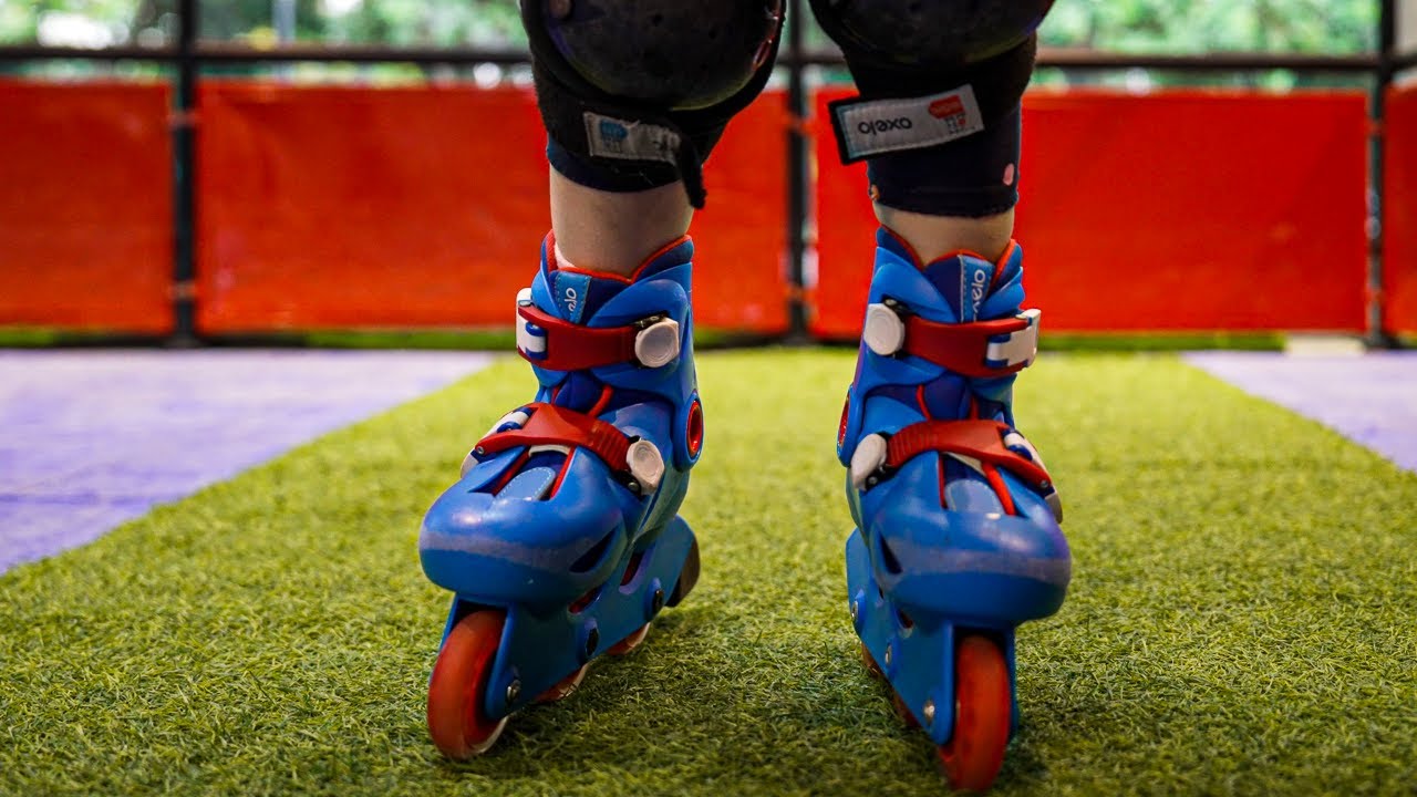 1st Roller Blade Lesson @ernsportsacademy4001 - How Much Can You Learn ...