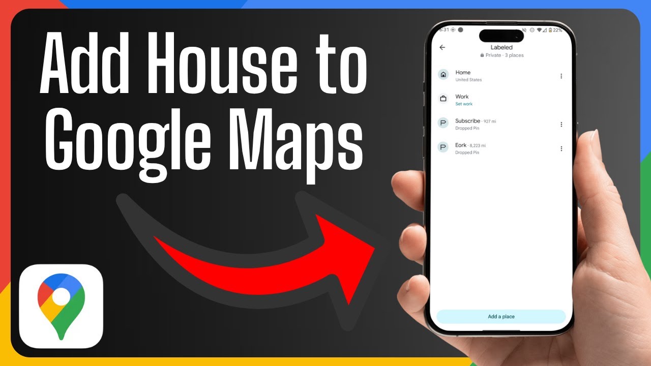 How To Add Your Home Location to Google Maps (Step-by-Step Guide) - YouTube