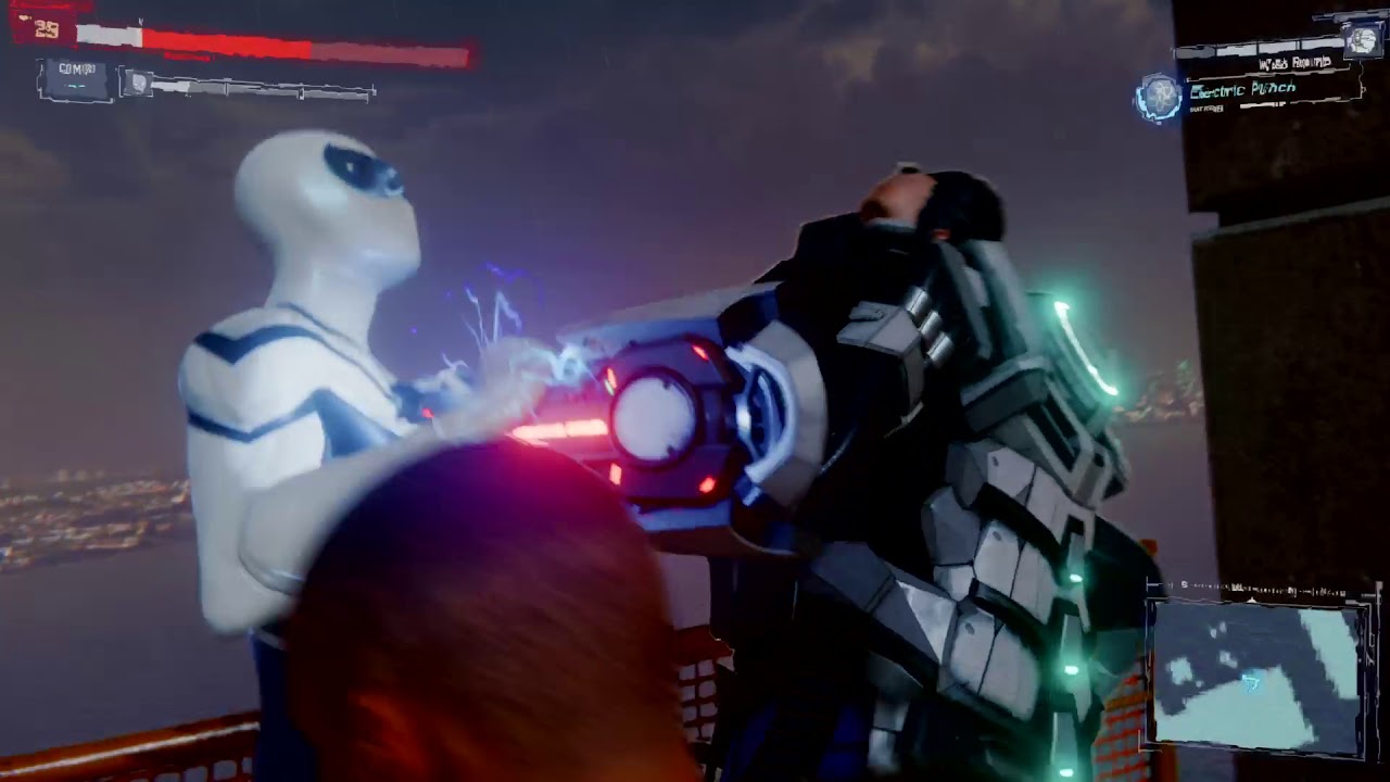 Spiderman PS4 HammerHEAD Boss Fight Ultimate Difficulty - YouTube