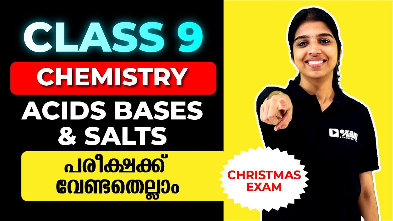 CLASS 9 CHEMISTRY | ACID BASES AND SALTS IN 10 MIN | EXAM WINNER - YouTube