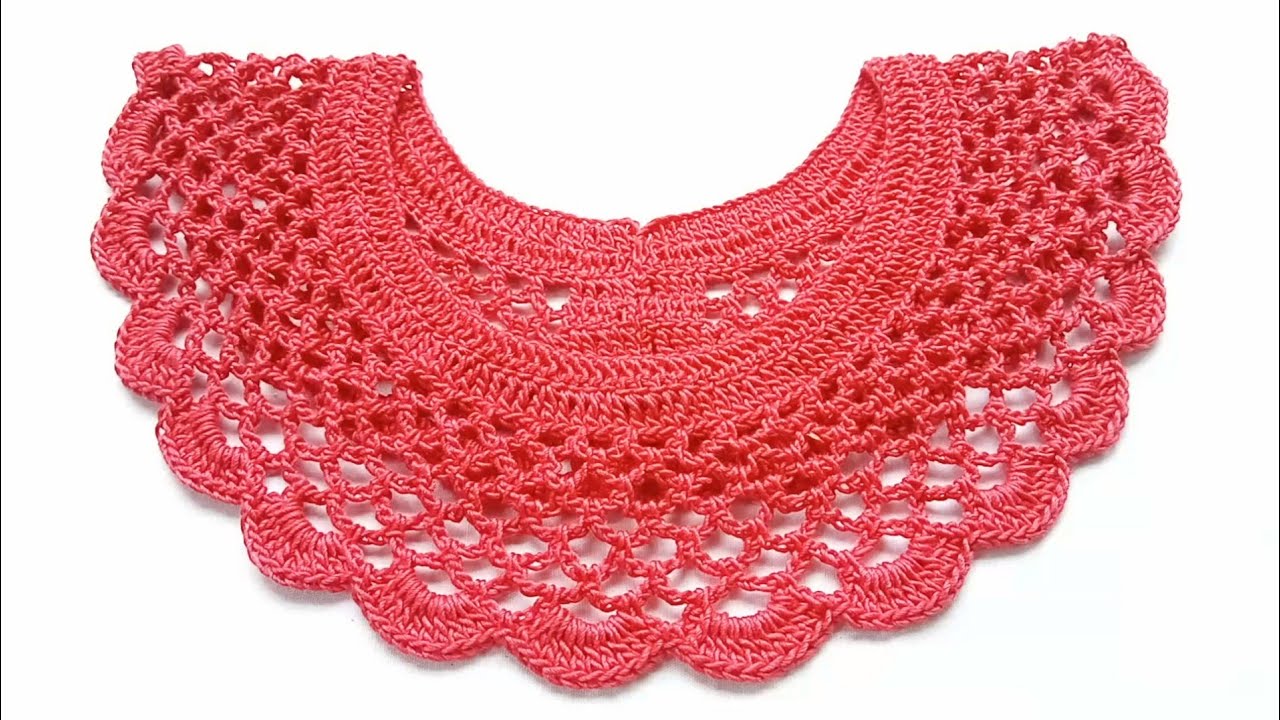 Very Easy Crochet Coller || Crochet Neck Design || কুশিকাটার গলার ...