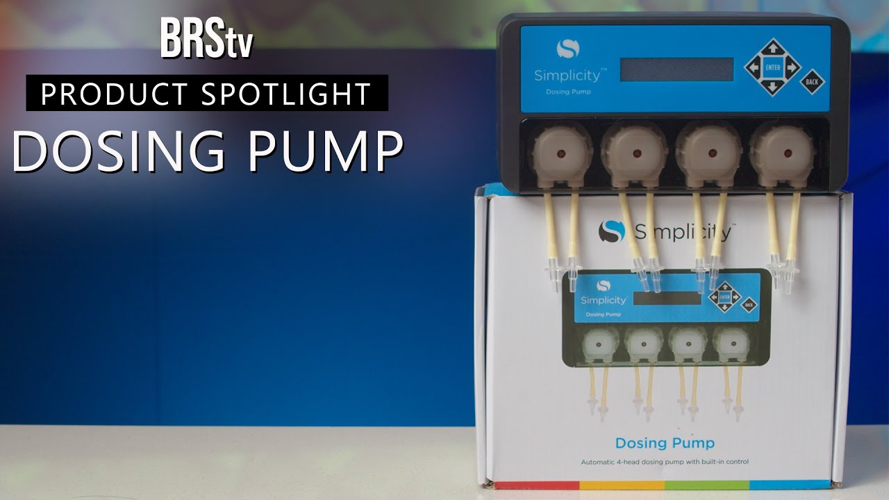 Simple, Affordable Aquarium Dosing! Simplicity 4-Head Doser - YouTube