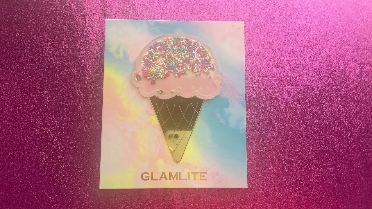 Another Barbie Summer look using glamlite ice cream dream palette ...
