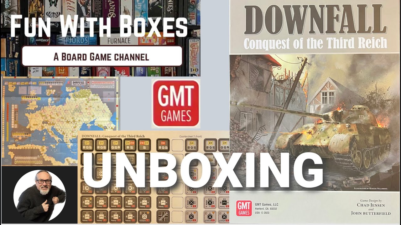 Downfall: Conquest of the Third Reich | GMT Games | Chad Jensen and ...