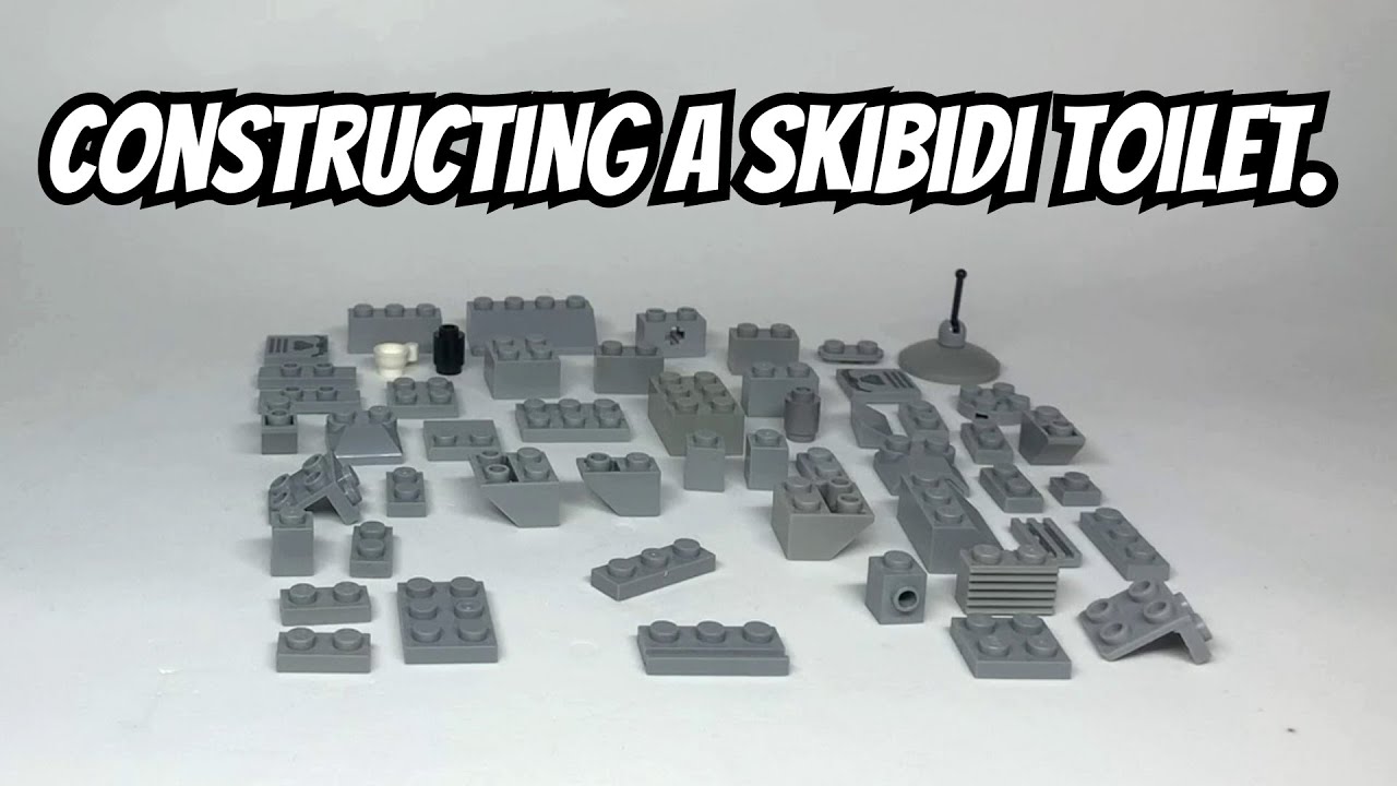 Lego Skibidi Toilet: Building Skibidi Toilet - YouTube