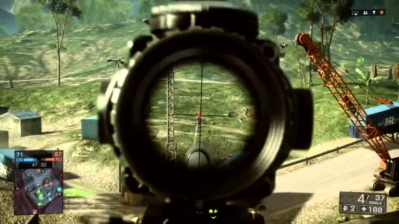 BF4 TDM GOL Magnum 3.4x Scope - YouTube