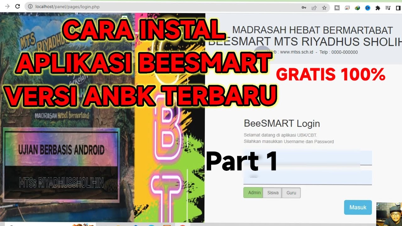 Cara Instal Aplikasi Beesmart versi ANBK ujian CBT Beesmart | Download Beesmart Gratis Mirip ...