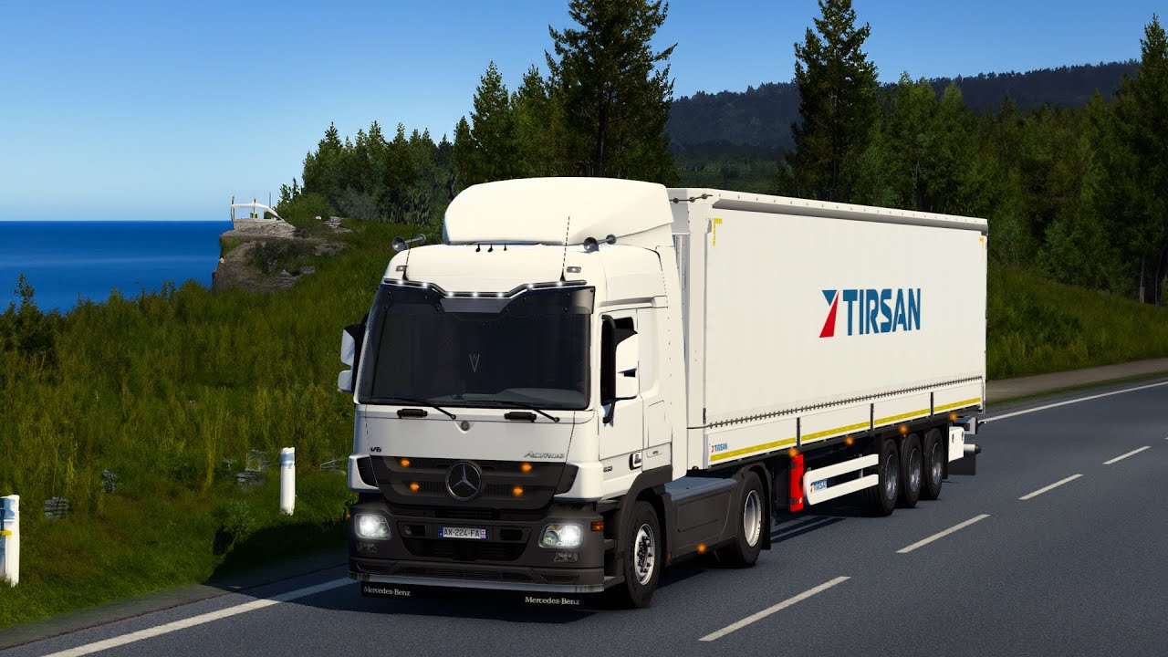 TARİHİN EN İYİ MODİFİYESİ !! TIRSAN DORSE İLE BİRLİKTE | ETS 2 MP - YouTube