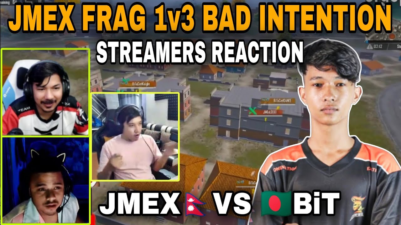 JMEx FRAG 1v3 Against Bad Intention🇧🇩 (BiT) | JMEx vs BiT 4 - YouTube