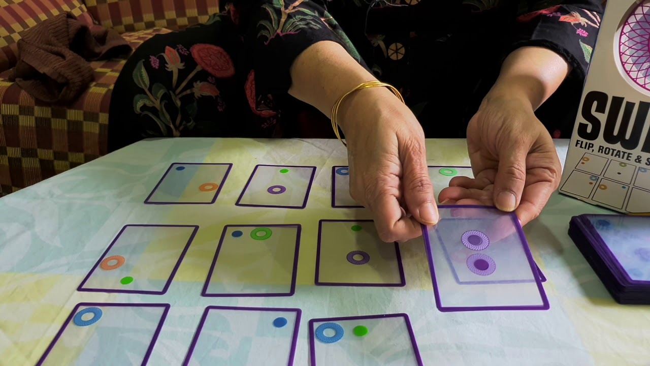 How to Play Swish game by ThinkFun from Unnati Library card game - YouTube