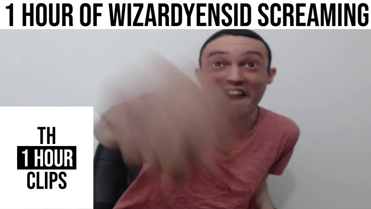 1 hour of wizardyensid screaming - YouTube