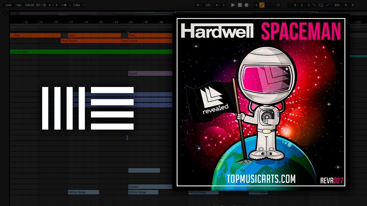Hardwell - Spaceman Ableton Remake - YouTube
