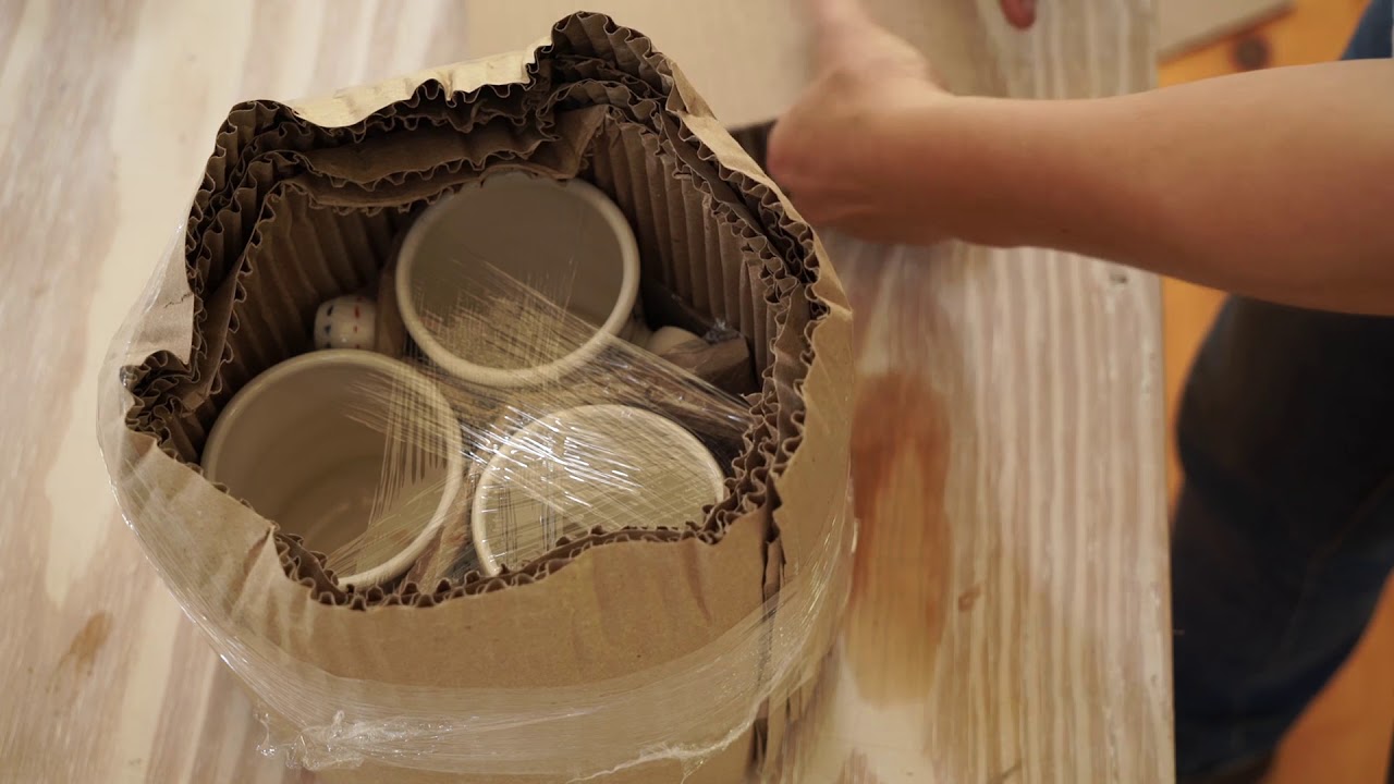 7 Steps to Packing Clay Cups | AYUMI HORIE - YouTube