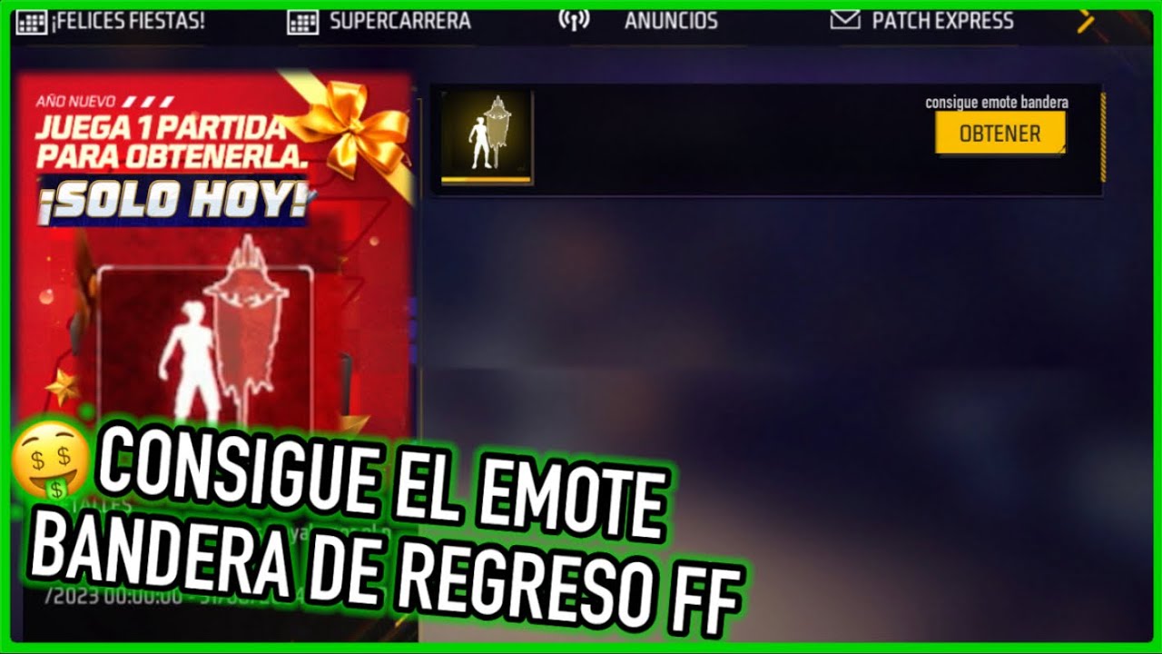 Regresa el Evento del Emote Bandera a Free Fire Latam 👻 | JORGEPLAYED ...