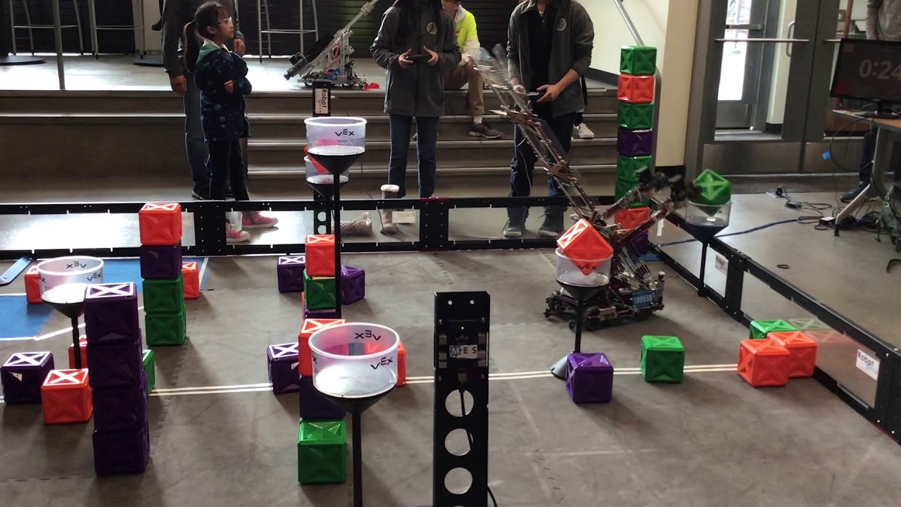 Vex Tower Takeover MJS 10955M Driver Skills Run 140pts Quantum ...