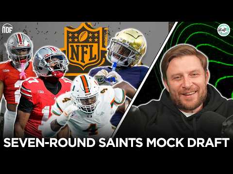 Saints 7-Round Mock Draft: Build around Shough or load up on defense?