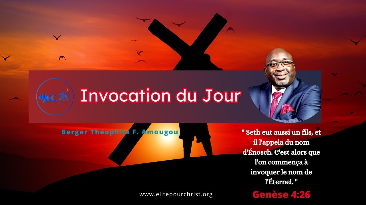 Invocation Du Jour#316| Reçoit ta consolation divine en Jésus-Christ de ...