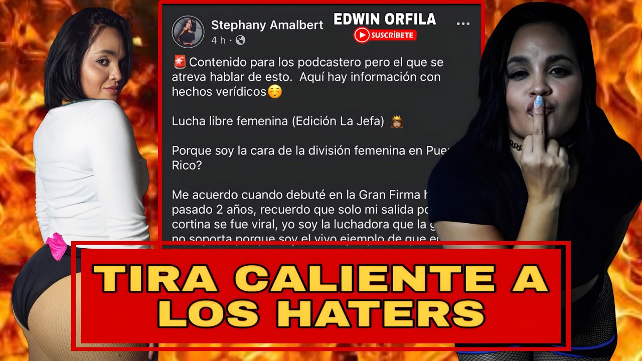 STEPHANY AMALBERT Le Tira Con Todo A Sus Haters - YouTube