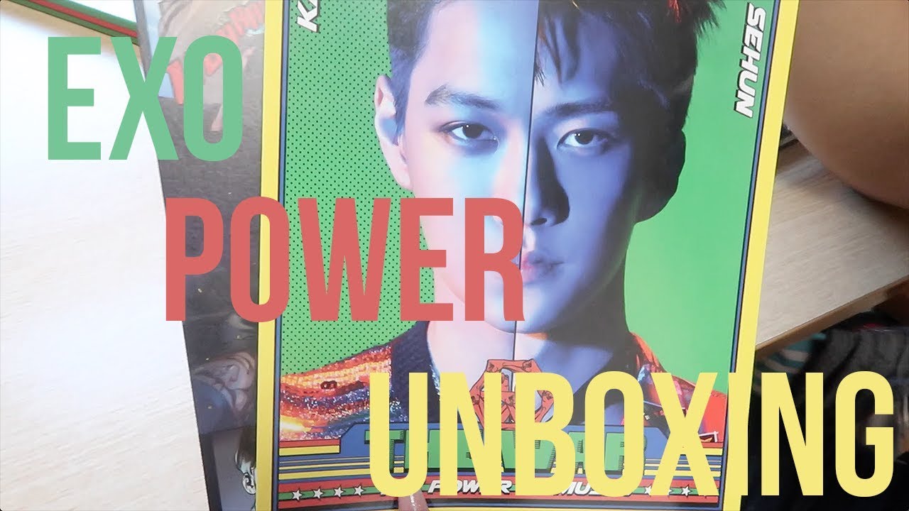 EXO 'Power of Music' Album Unboxing - YouTube