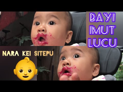 BAYI LUCU MAKAN NASI BELEPOTAN TERBARU - BAYI IMUT LAKI LAKI