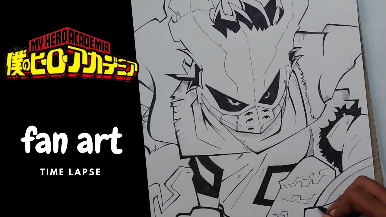How To Draw Deku from BNHA [Step by Step] - YouTube