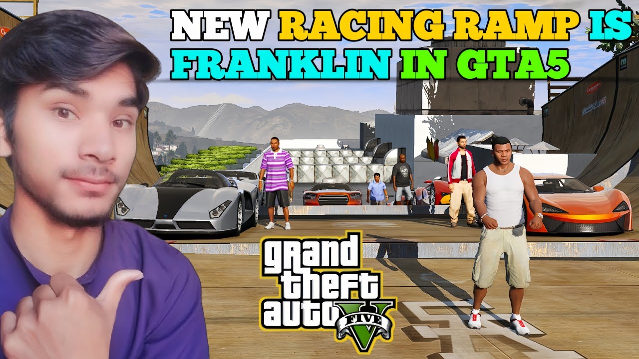 NEW RACING RAMP FRANKLIN IN GTA5 - YouTube