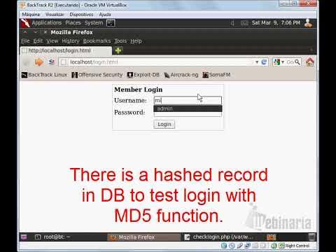 MySQL Injection - Login Bypass - YouTube