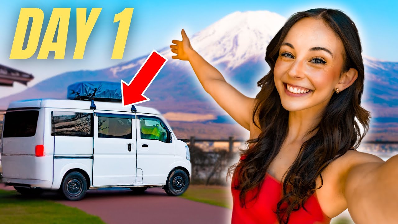 I Tried Van Life in Japan (FULL MINI CAMPER TOUR) - YouTube