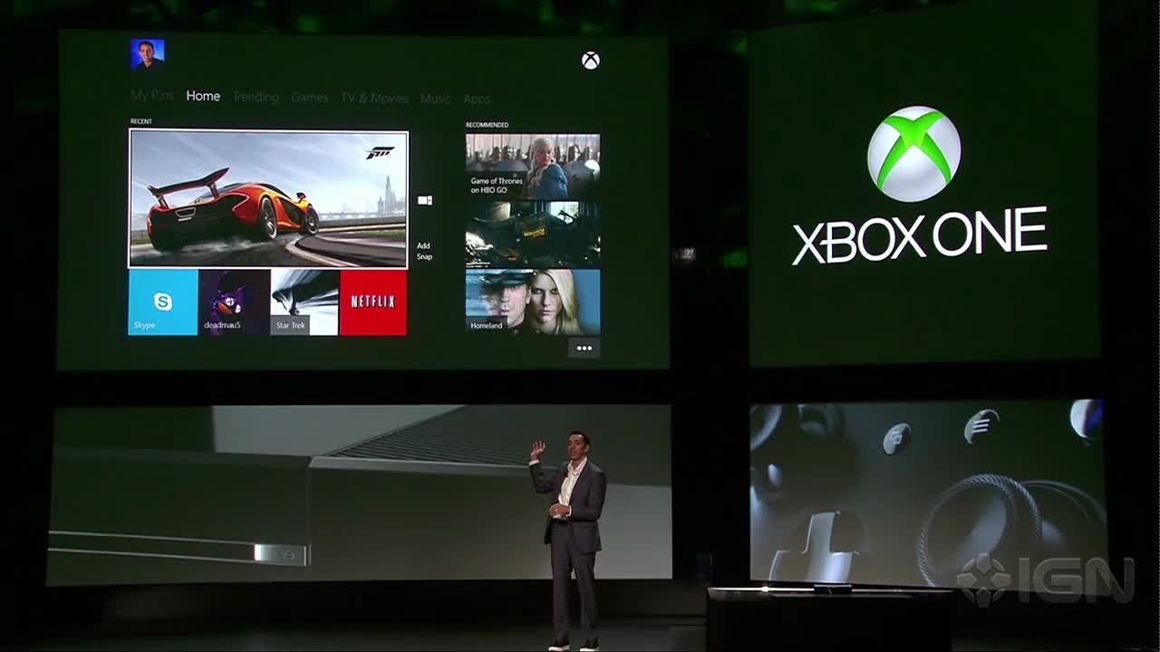 Xbox One Snap Tv