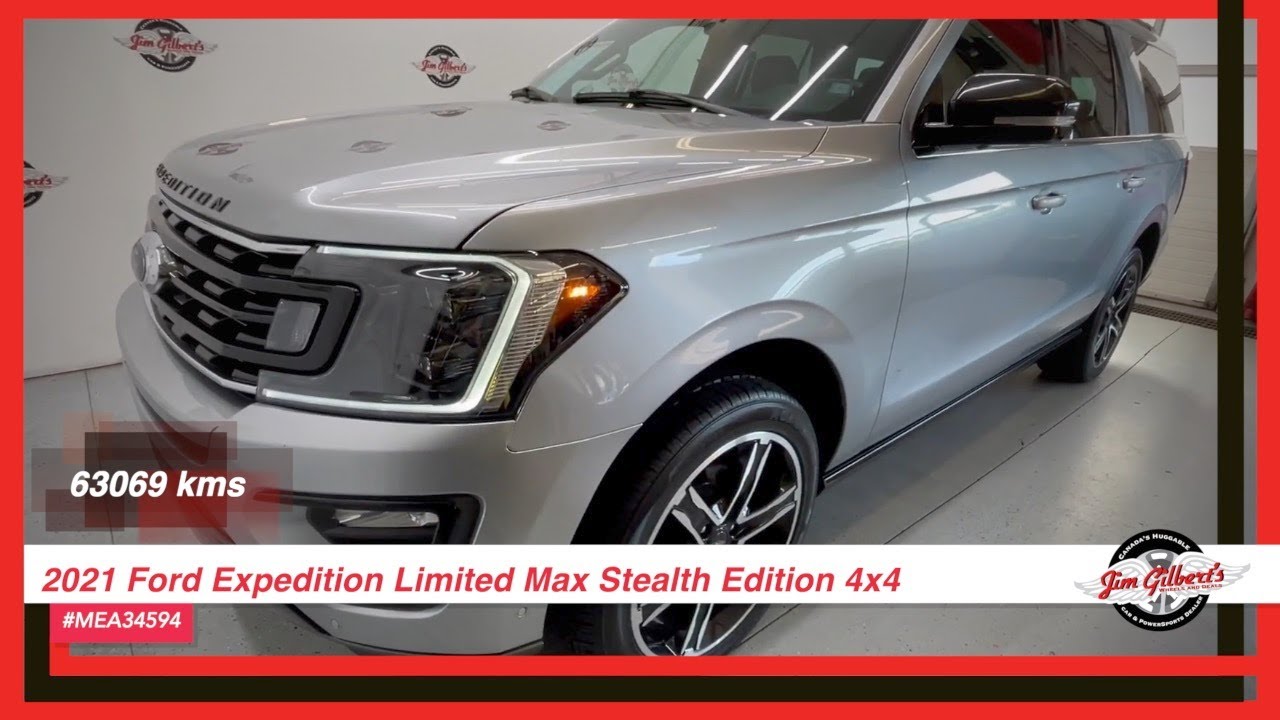 For Sale | 2021 Ford Expedition Limited Max Stealth Edition 4x4 | Used ...