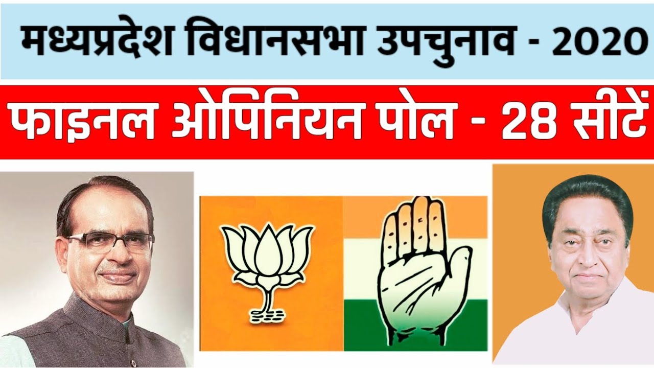 MP By-election - 2020 मध्य प्रदेश विधानसभा उपचुनाव ओपिनियन पोल ! कौन ...
