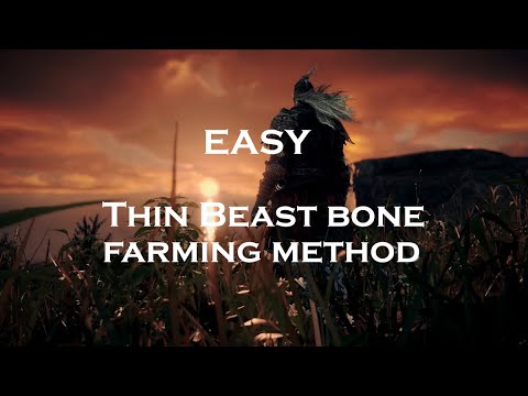 Elden Ring - EASY Thin Beast Bone Farming Method - YouTube