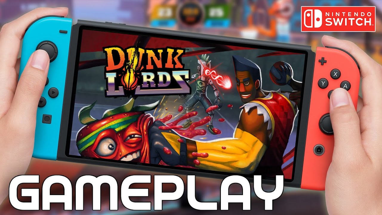 Dunk Lords Nintendo Switch Gameplay | Dunk Lords Switch Review # ...
