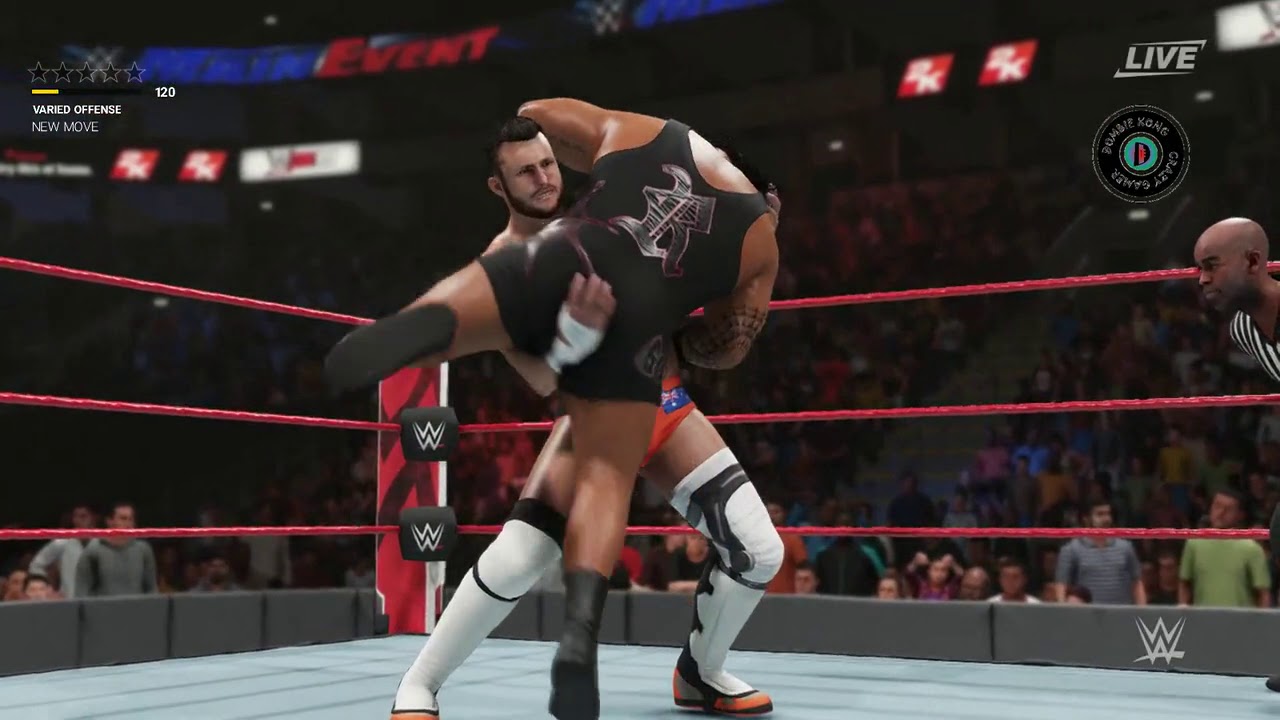 WWE Rhyno & Shane Throne, Main Event 2019 - YouTube