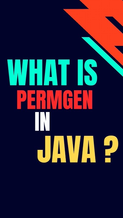 What is PermGen in java ? #javaprogramming - YouTube