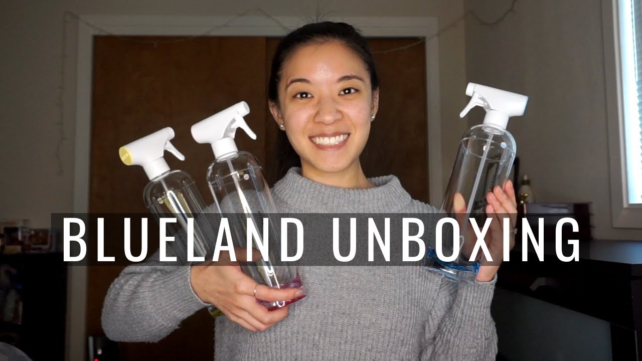 ECO-FRIENDLY CLEANING PRODUCTS | BLUELAND UNBOXING - YouTube