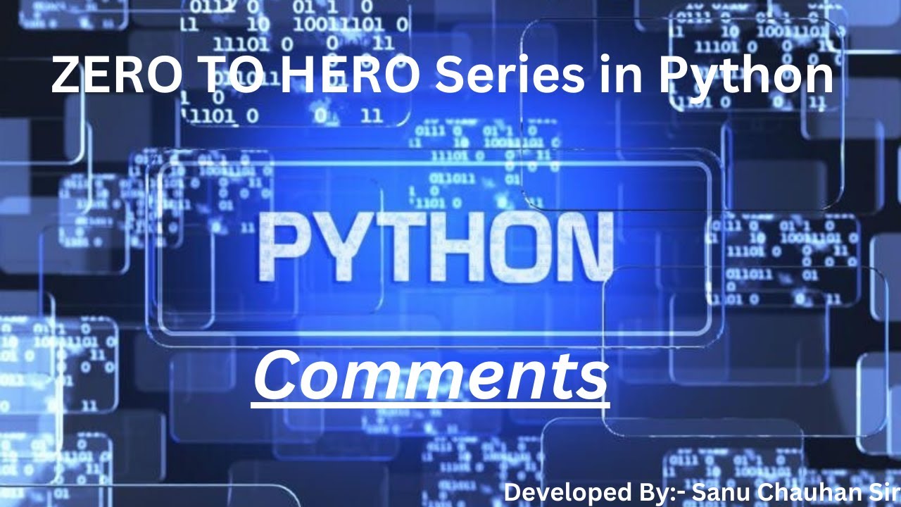Comments in Python Programming - YouTube