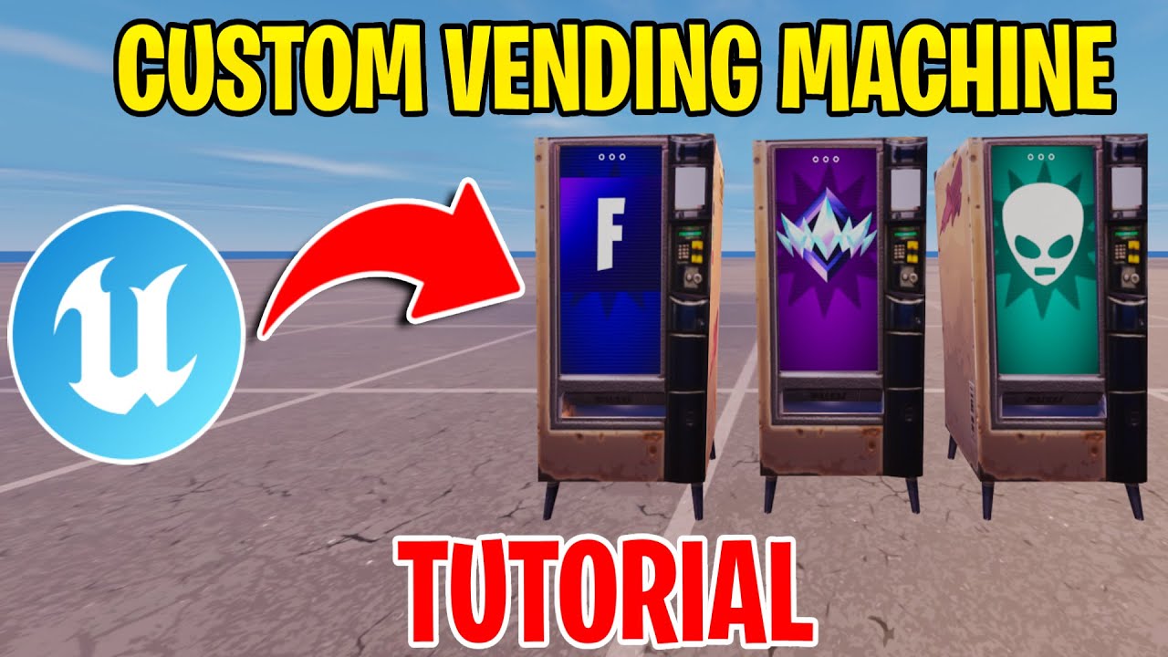 How To Make Custom Vending Machines in Fortnite Creative/UEFN (2025 ...