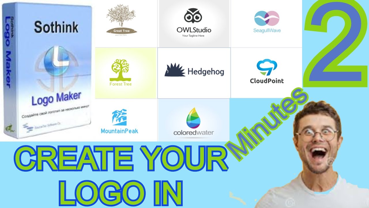 logo: Create your logo using sothink logo maker - YouTube