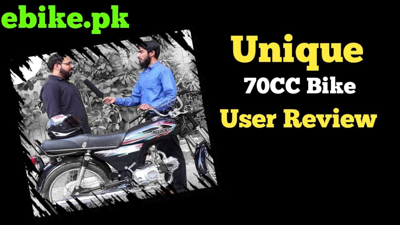 Unique 70cc Bike - User Review at ebike.pk - YouTube