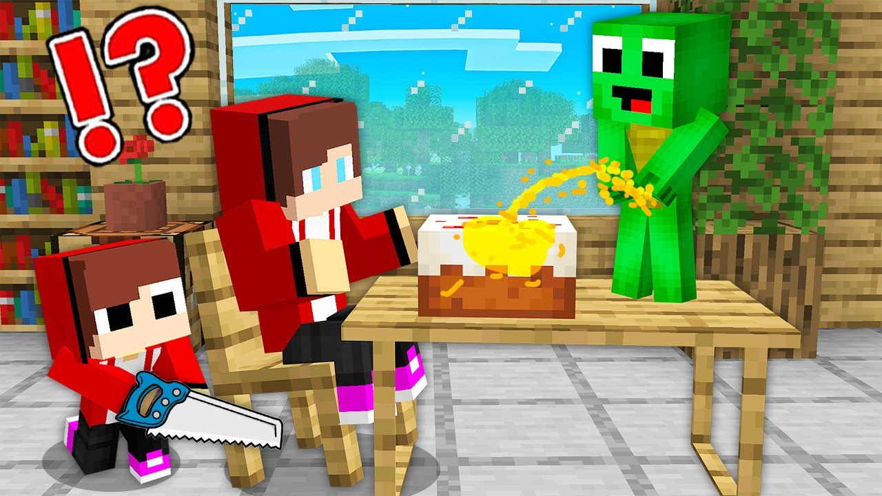 Baby Mikey & JJ Pranked PARENTS - in Minecraft Challange Maizen - YouTube