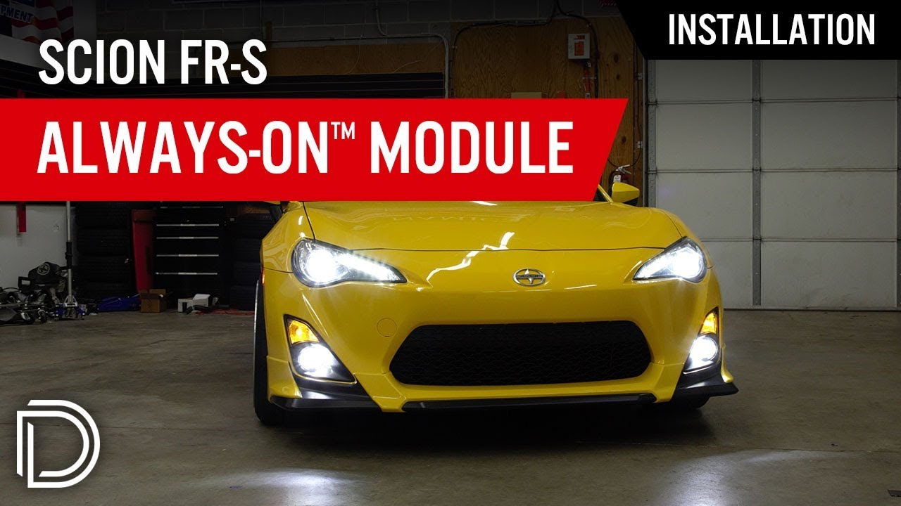 How to Install Scion FR-S Always-On™ Module by Diode Dynamics - YouTube