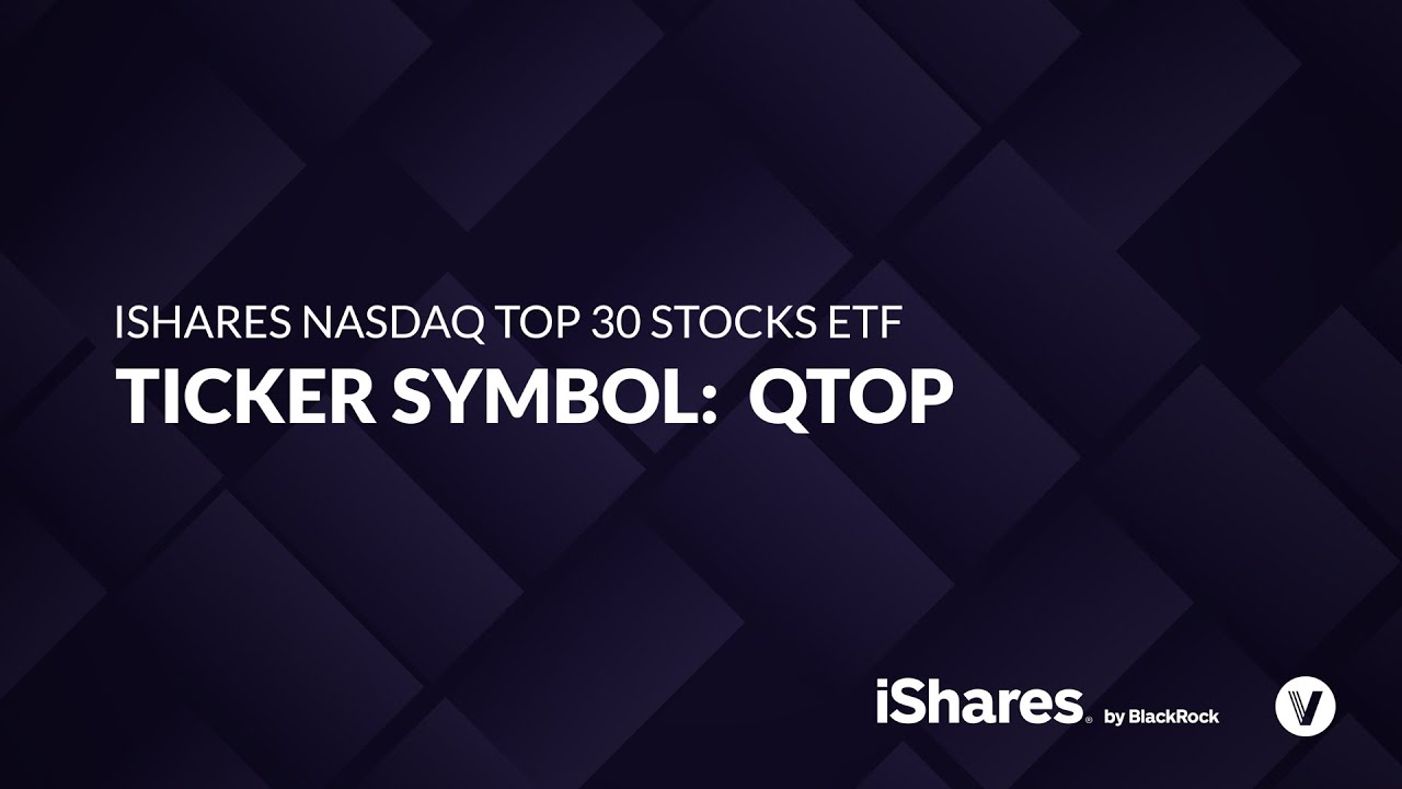 ETF of the Week: iShares Nasdaq Top 30 Stocks ETF (QTOP) - YouTube