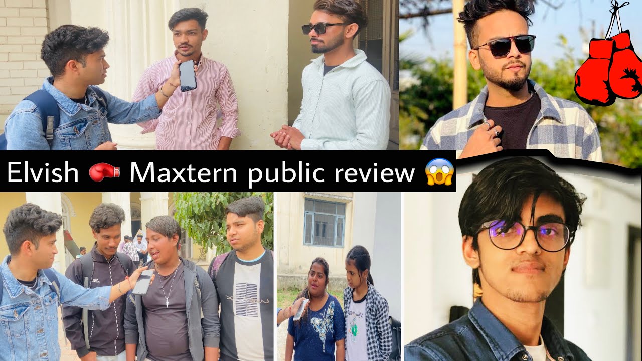 ELVISH AND MAXTERN FIGHT || PUBLIC RECIEW || CHAPRI HAI 😱 ...