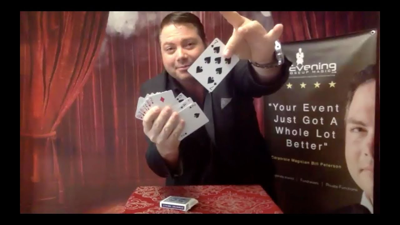 An Evening Of Close-Up Magic Show Reel - YouTube