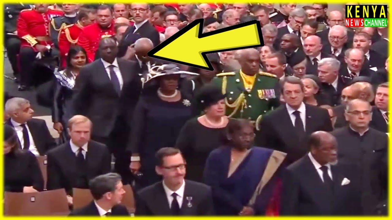LISTEN HOW PRESIDENT RUTO WAS RECOGNIZED AT QUEEN'S FUNERAL WHEN HE ...